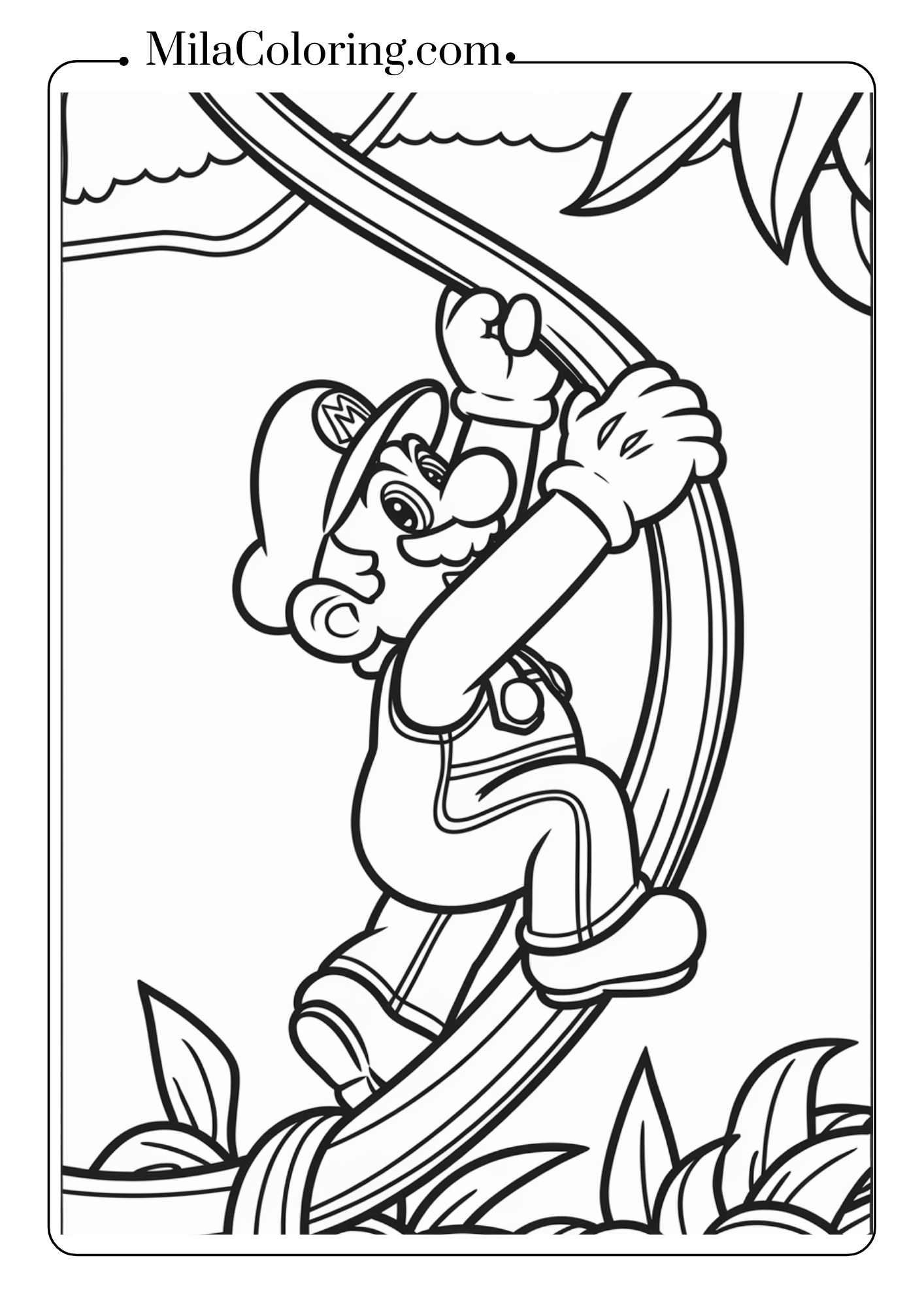 +60 Mario Coloring Pages Nintendo Fan - Mila Coloring Free Printable