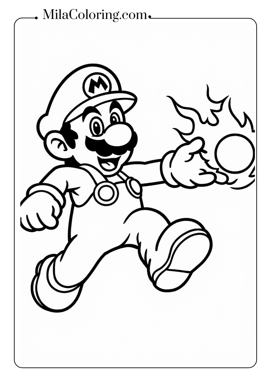 +60 Mario Coloring Pages Nintendo Fan - Mila Coloring Free Printable
