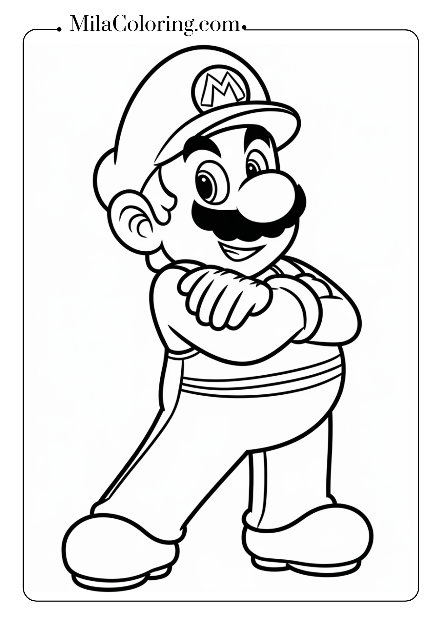 +60 Mario Coloring Pages Nintendo Fan - Mila Coloring Free Printable
