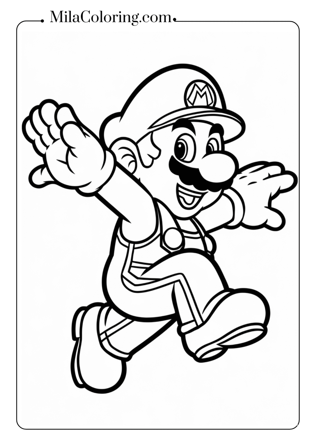 +60 Mario Coloring Pages Nintendo Fan - Mila Coloring Free Printable