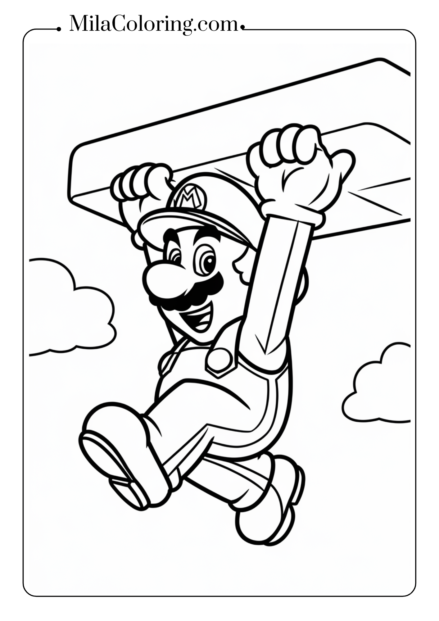 +60 Mario Coloring Pages Nintendo Fan - Mila Coloring Free Printable