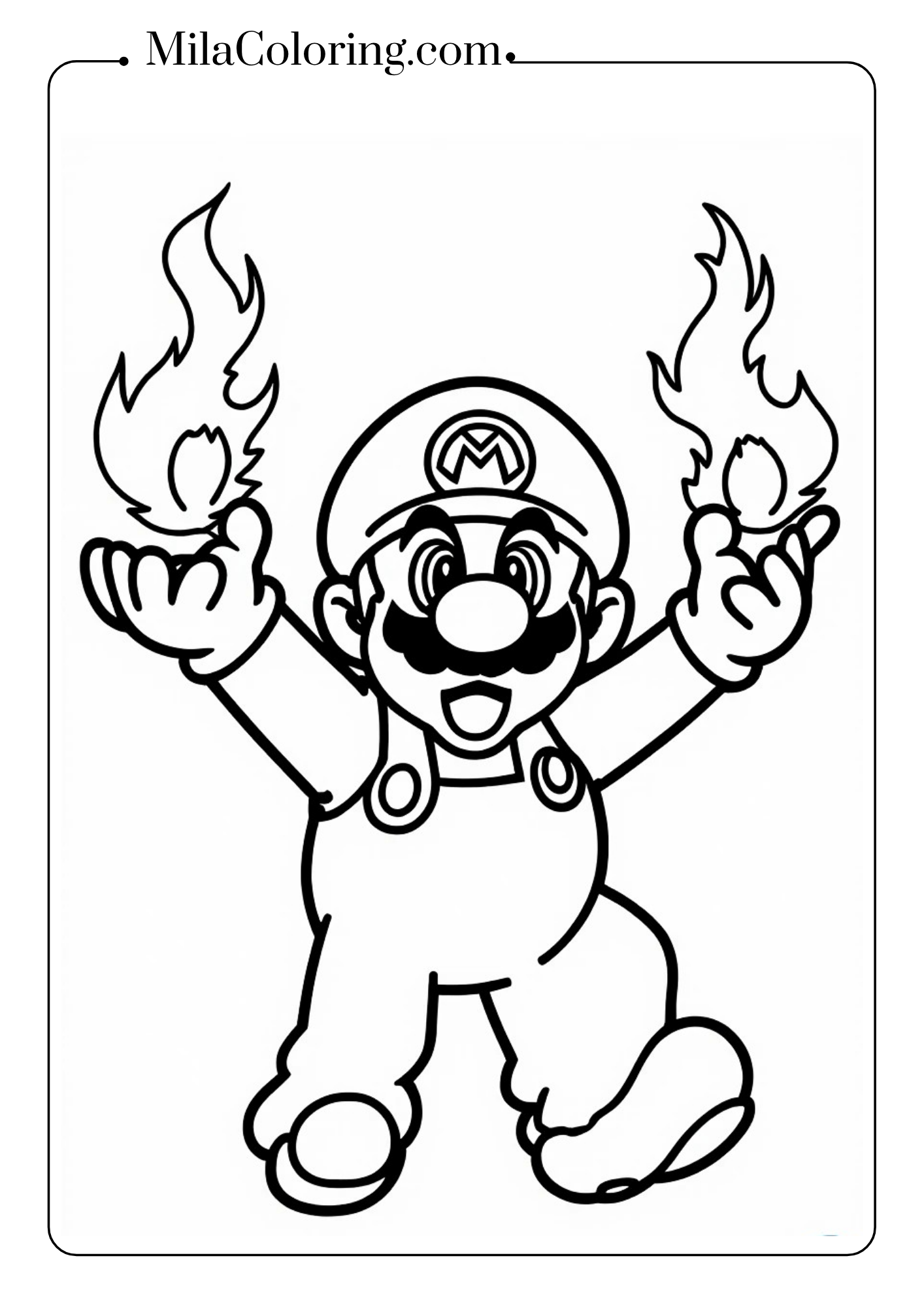 +60 Mario Coloring Pages Nintendo Fan - Mila Coloring Free Printable