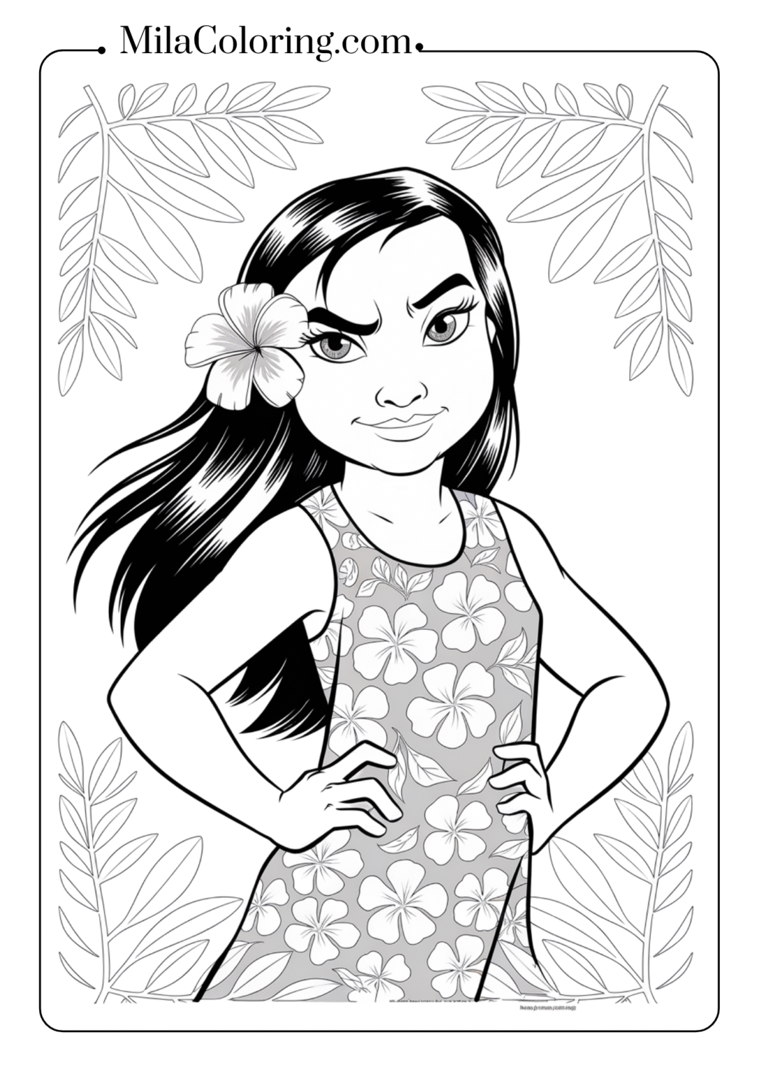 40 Lilo and Stitch Coloring Pages - Mila Coloring free printable