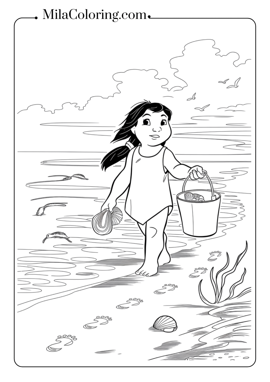 40 Lilo and Stitch Coloring Pages - Mila Coloring free printable