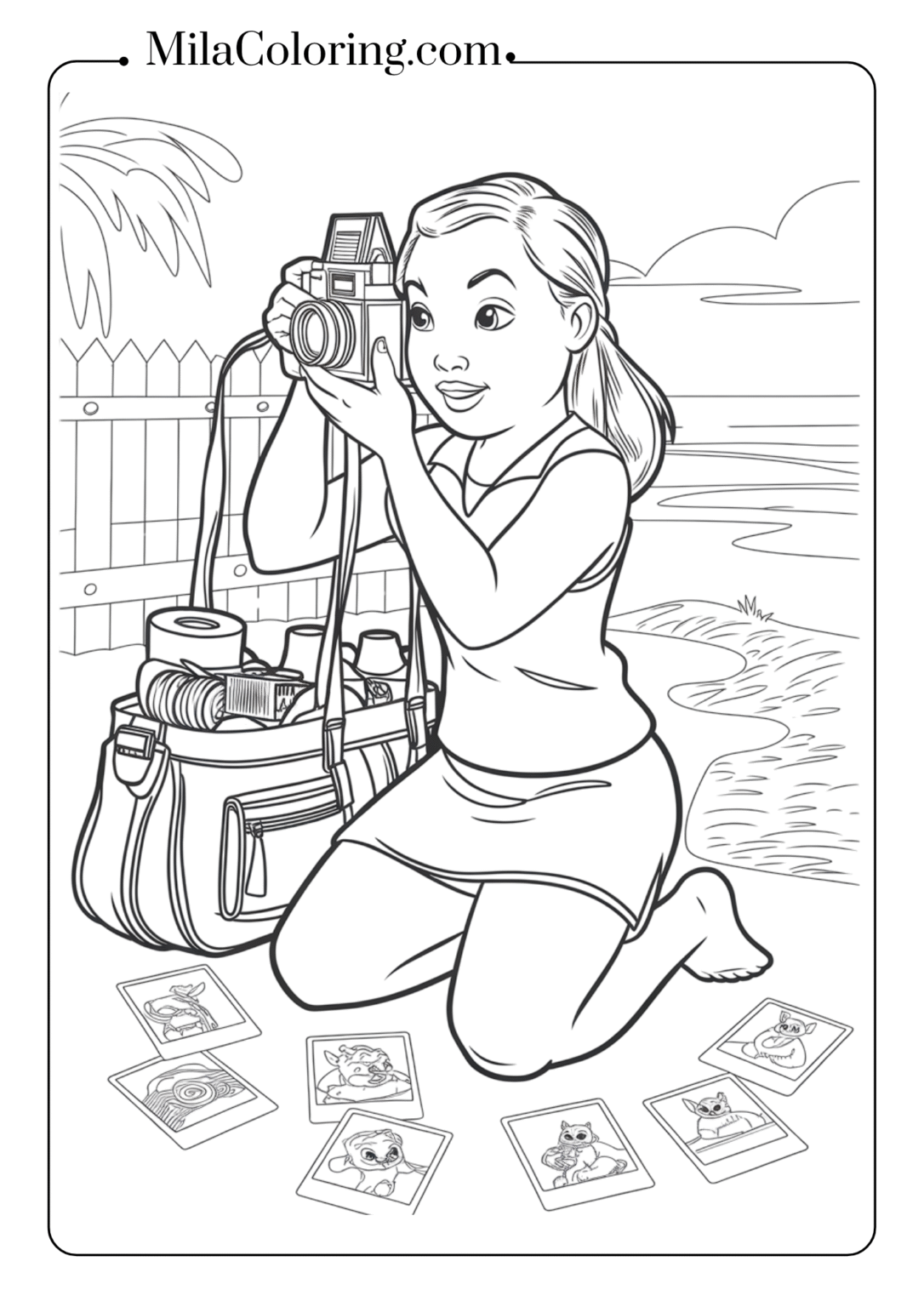 40 Lilo and Stitch Coloring Pages - Mila Coloring free printable